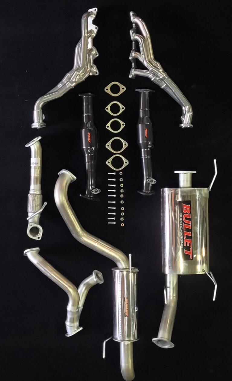 BULLET Ultimate Exhaust - Toyota Landcruiser 100 Series V8 2UZ-FE ...